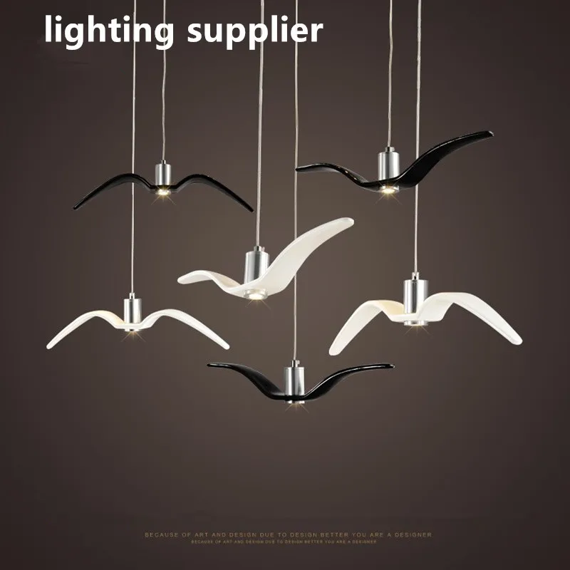 Chandelier Bird Silhouette