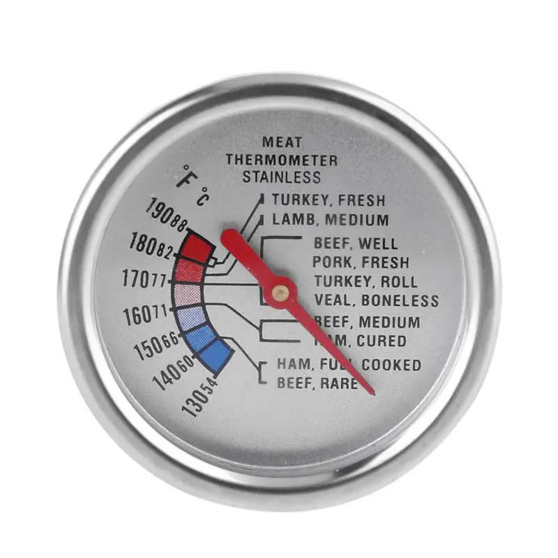 Stainless Food Analog Meat Thermometer Kitchen Cooking Oven BBQ Beef ...