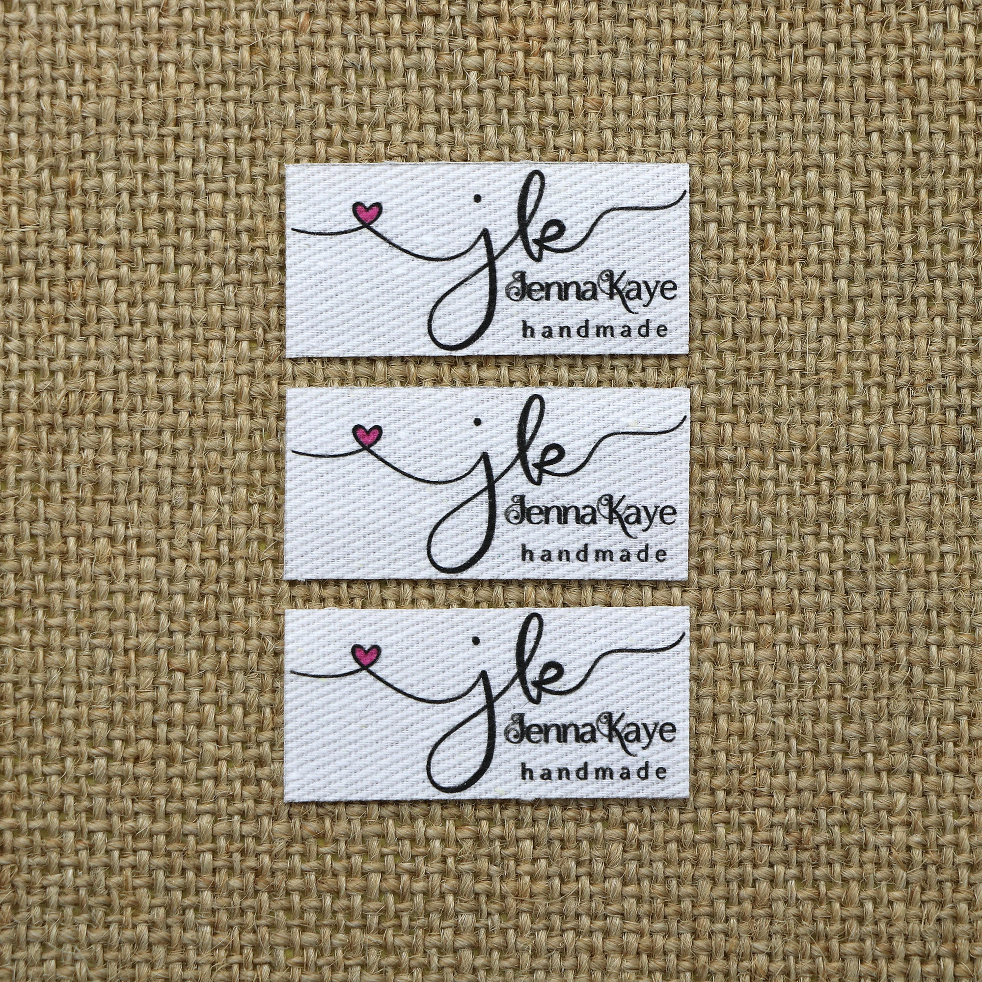 99pieces Custom Ironing Labels, Personalized Brand , Logo Or Text ...