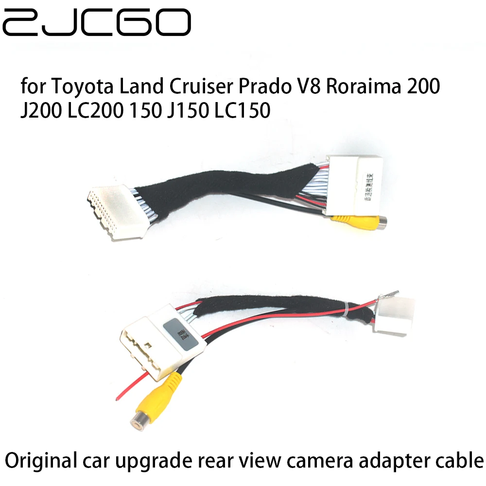 Car Rear View Backup Reverse Parking Camera Adapter Rca Cable For ...