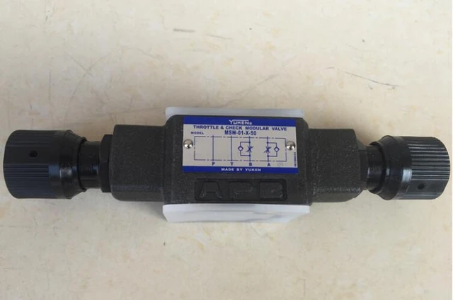 YUKEN Hydraulic Valve THROTTLE Check Modular Valve MODEL, 40% OFF