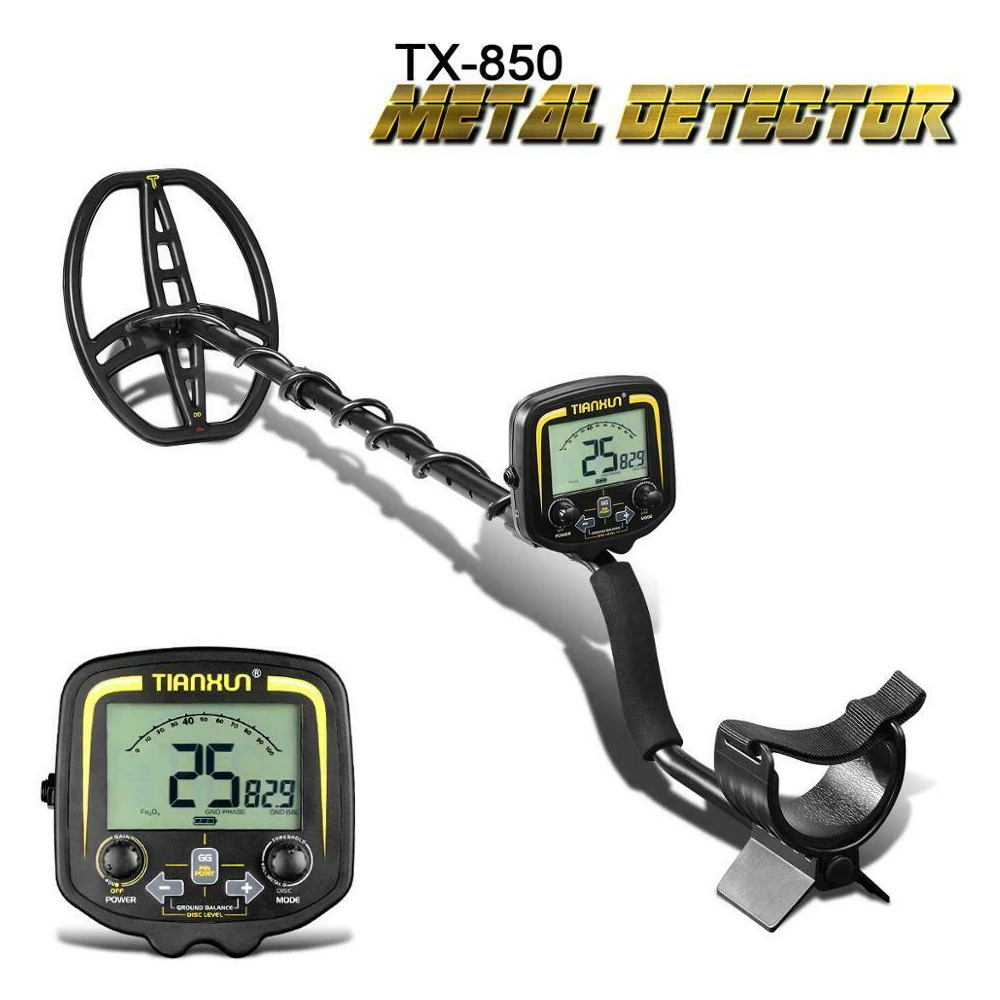 Tianxun Tx-850 Accessories Metal Detector Underground Depth 2.5m ...