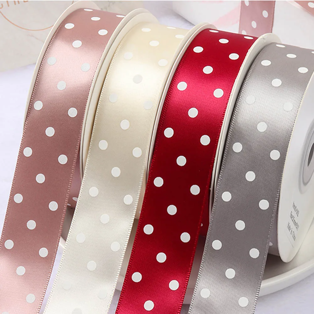 2-5-Yard-Round-Dot-Ribbon-Lover-Gifts-Box-Packaging-Wedding-Event-Party ...