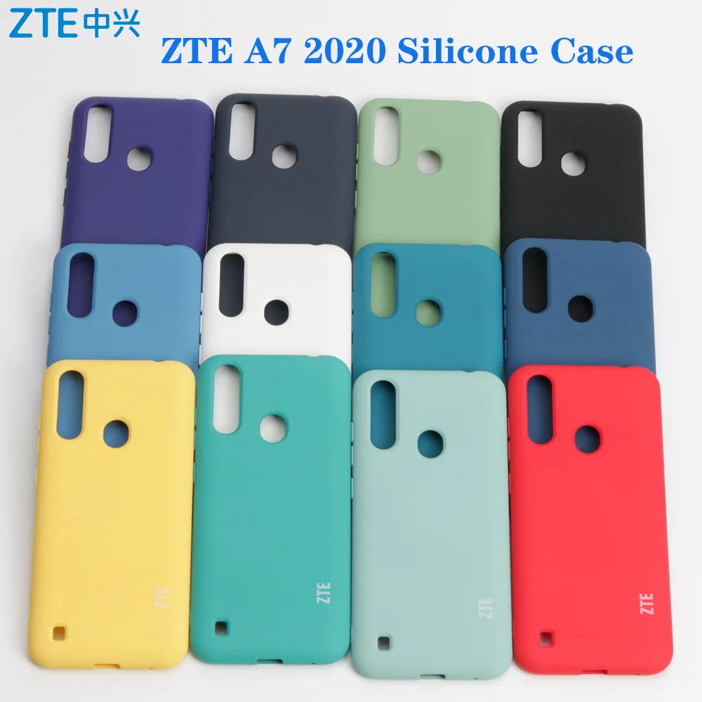 Original Phone Cover For ZTE A3 2020 Case Silicone case ZTE A5 A7 2020 ...