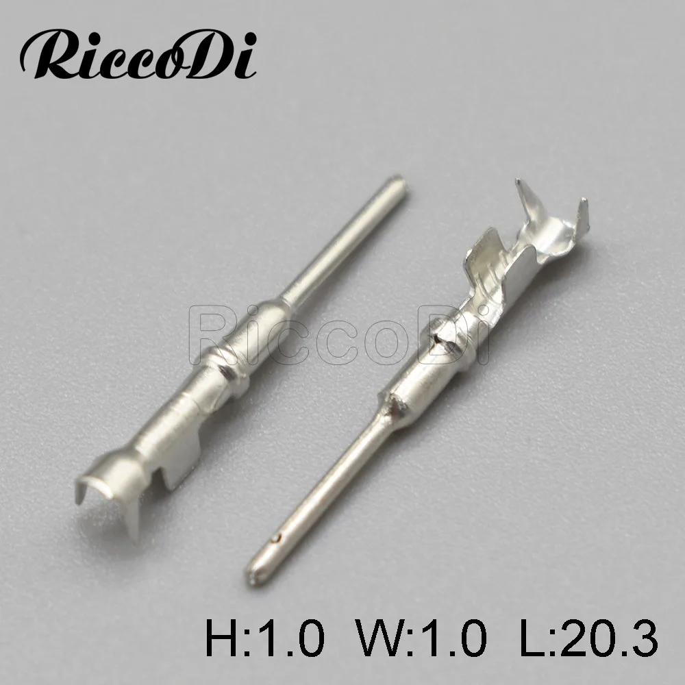 100-Buah-1-0Mm-Elcetric-Small-Male-DJ214B-1-0A-DTM-Pins-Auto-Insert ...