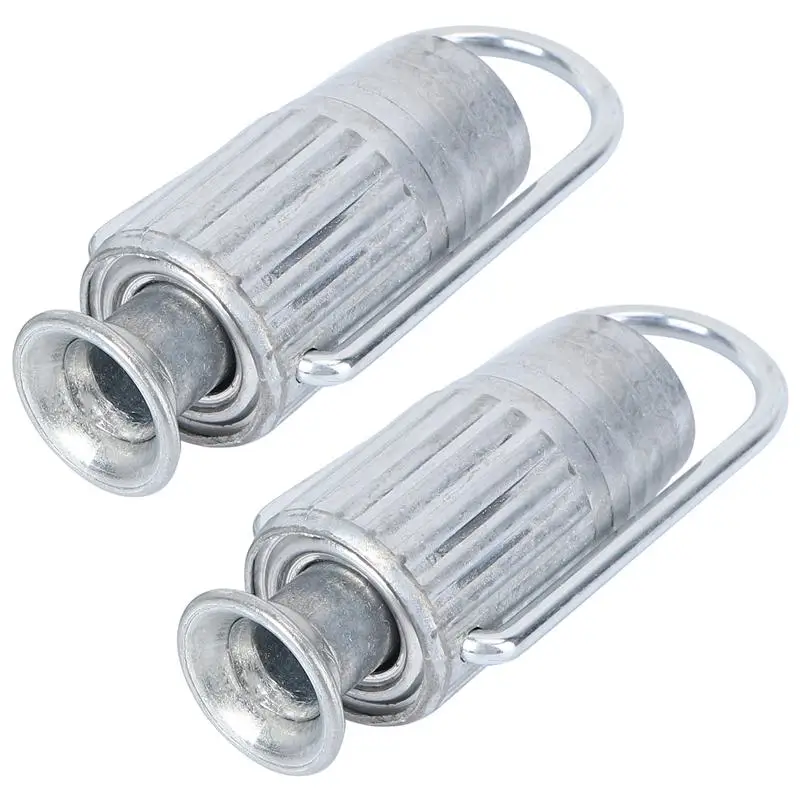 2pcs Metal Clothesline Tightener Aluminium Clothes Line Grips Household ...