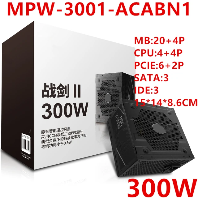 Original PSU For Cooler Master Brand Sword War II 300W Intelligent ...