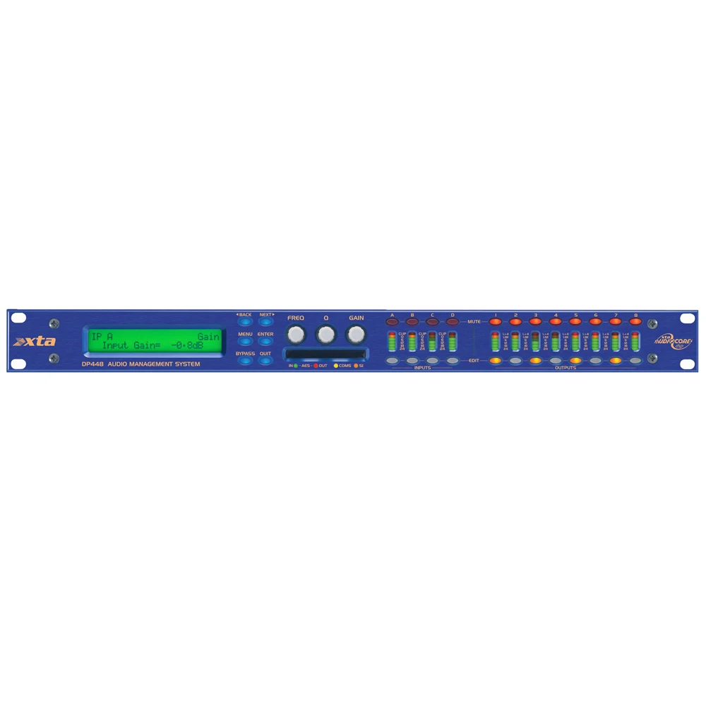XTA-DP448-Digital-Audio-Processor-Professional-DSP-Processor-Signal ...
