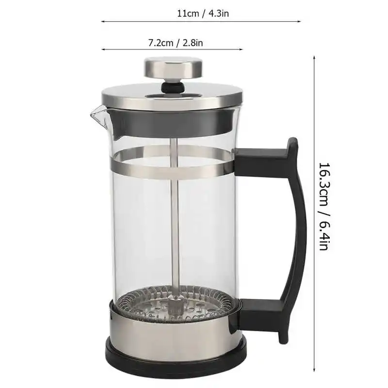 커피 포트 스테인레스 스틸 모카 에스프레소 라떼 여과기 커피 메이커 여과기 포트 음료 도구 Cafetiere 차 메이커커피