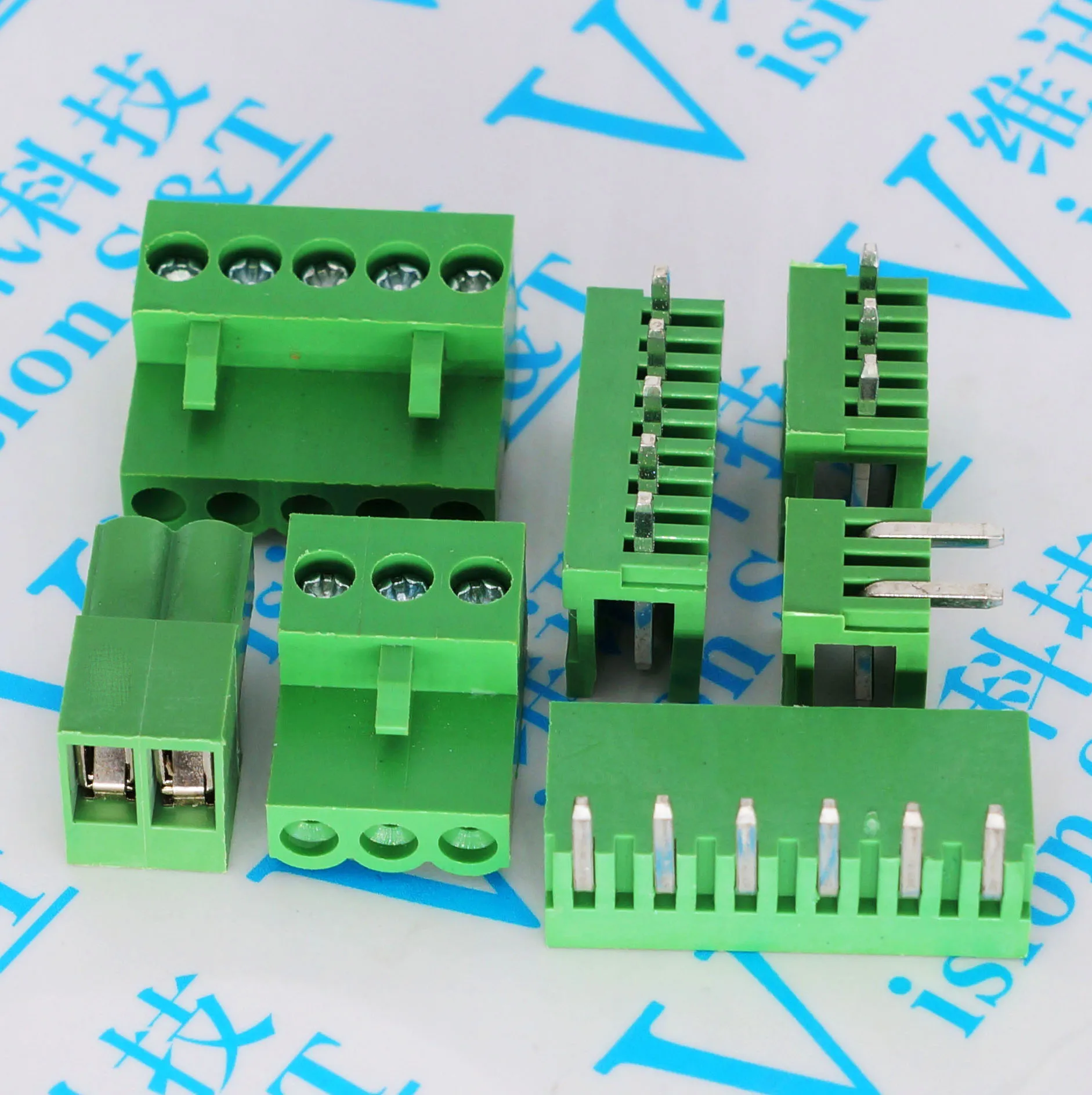KF/MG HT3.96 3.96mm PCB Screw Terminal Block Connector PLUG PIN HEADER ...