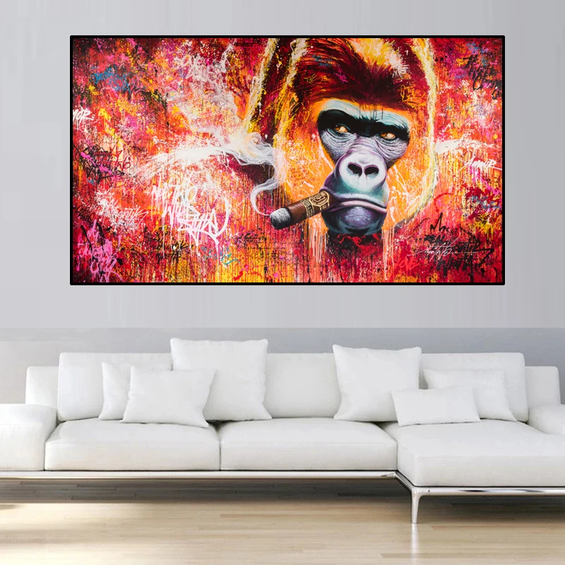 Thinking Monkey Art