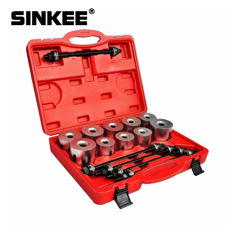 27Pcs Pull and Press Sleeve Tool Kit Set Seal Bearing Cars For LGV HGV ...