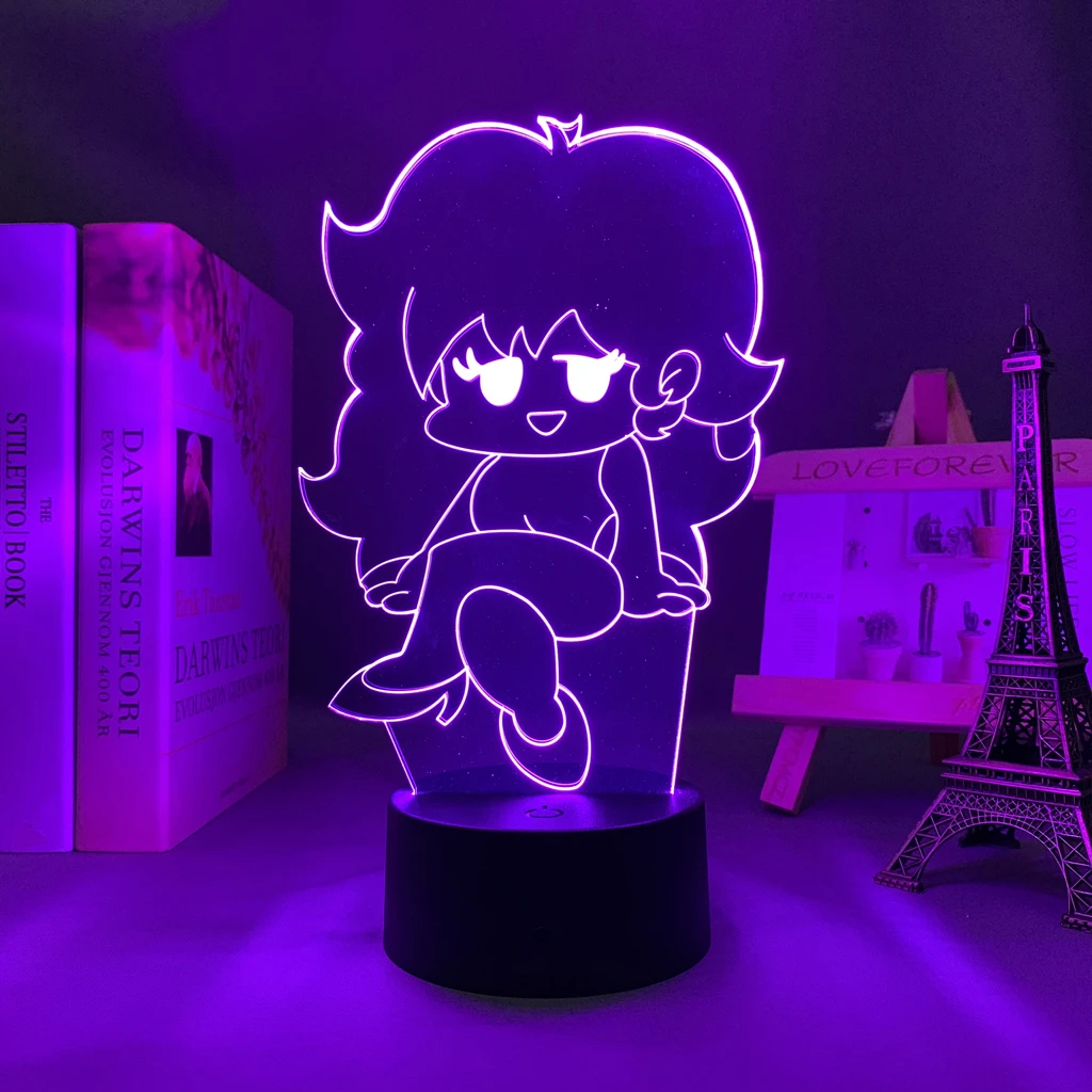 3d Lamp Game Friday Night Funkin Girlfriend Figure for Kids Bedroom ...