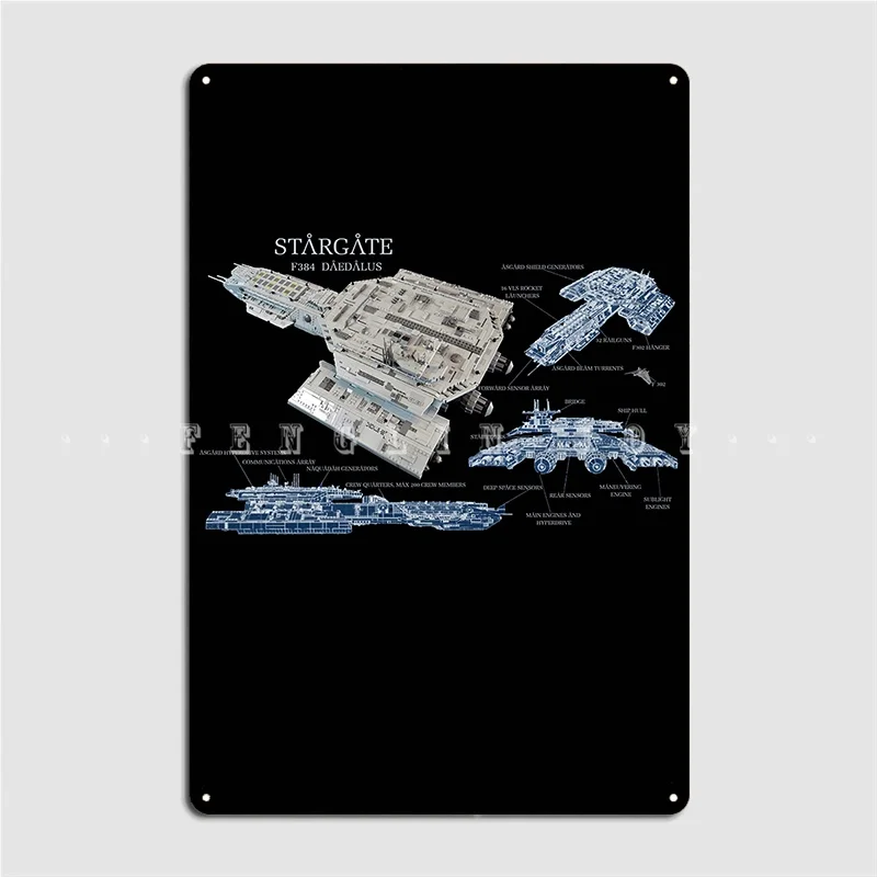 Stargate Spaceship Blueprints
