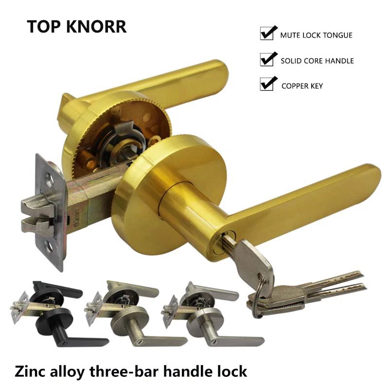 TOPKNORR-Handle-Lock-Cylinder-Boor-Handle-Interior-Anti-theft-Boor-Lock ...