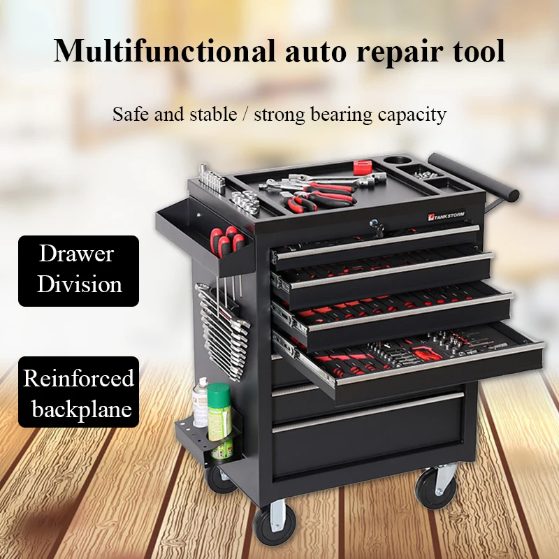 Auto Repair Tool Cart/auto Repair Tool Set/seven Drawer Multi-function ...