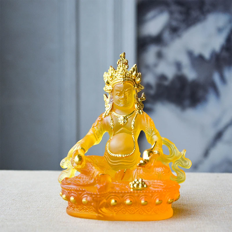2-Styles-14-5cm-Gold-Plated-Resin-Tibetan-Buddhist-Tranic-Suppliers ...