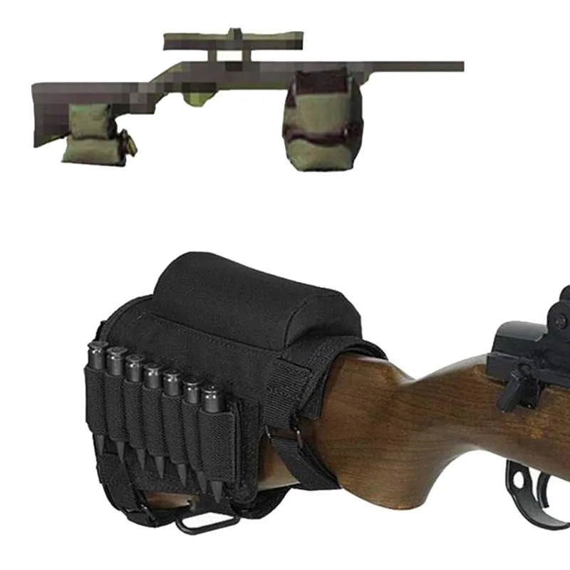Military-Gear-Sniper-Rifle-Hunting-Gun-Accessories-Front-Rear-Unfilled ...