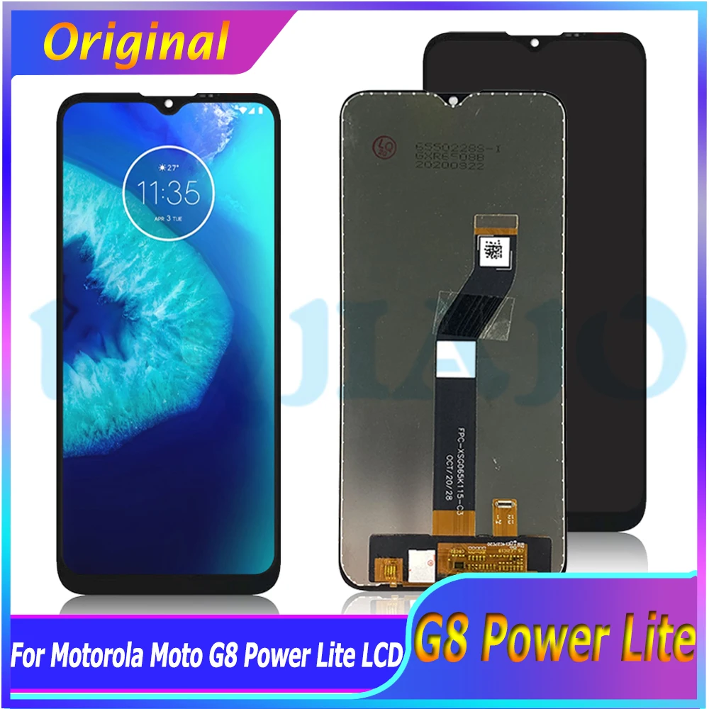 6.5" Original LCD For Moto G8 Power Lite XT2055-2 LCD Display Screen ...