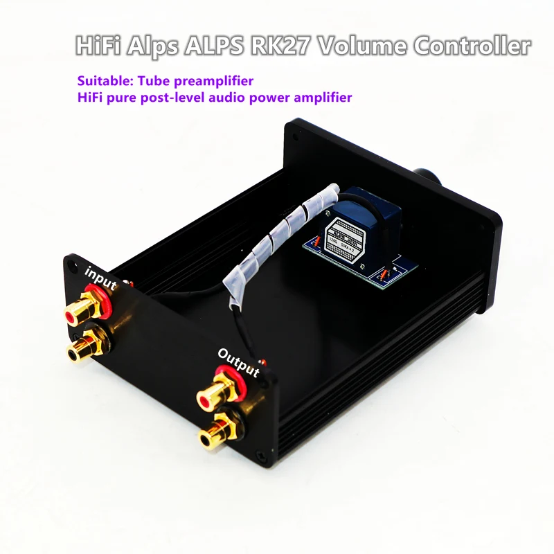 Alps 고정밀 패시브 프리앰프 볼륨 컨트롤러, 하이파이 프리앰프, 매치 파워 앰프 또는 액티브 스피커, RK27|앰프 ...