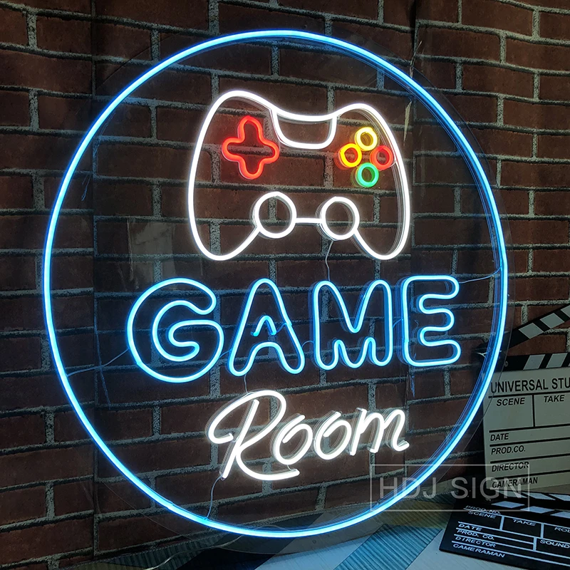 Internet Cafe Signage ROG LED Neon Sign,Neon Sign Bedroom Wall Decor ...