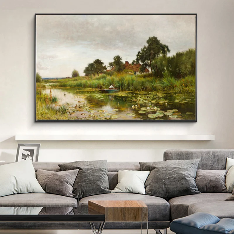 oil-painting-canvas-wall-art-boat-oil-painting-print-canvas-boat
