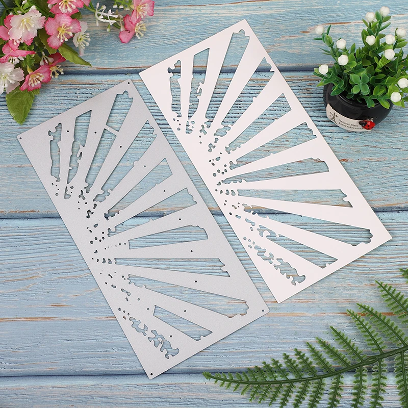 2022 New Arrival Metal Sunshine Pattern Background Cutting Dies For ...
