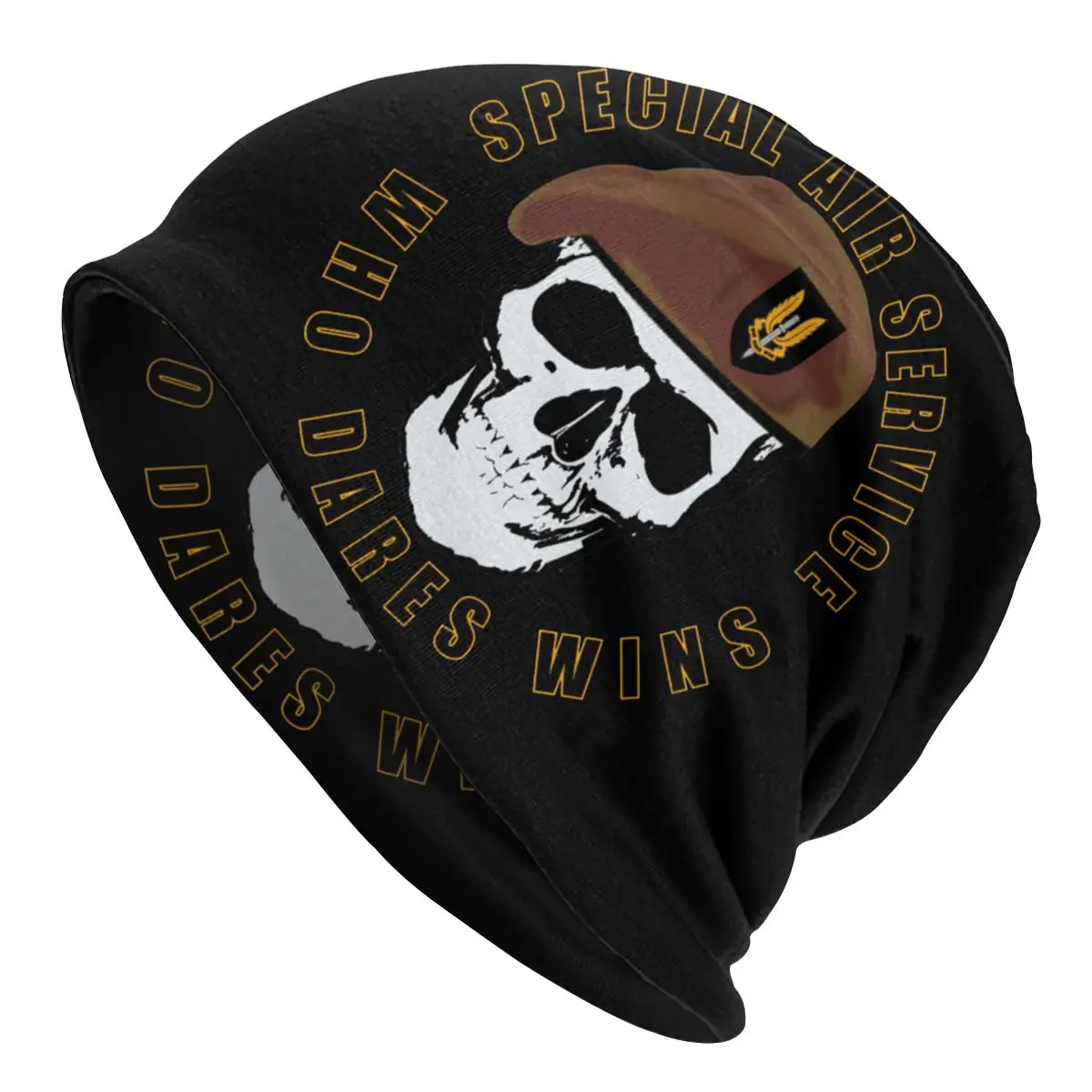 SAS-Skull-Special-Air-Service-Caps-Goth-Street-Skullies-Beanies-Hat ...