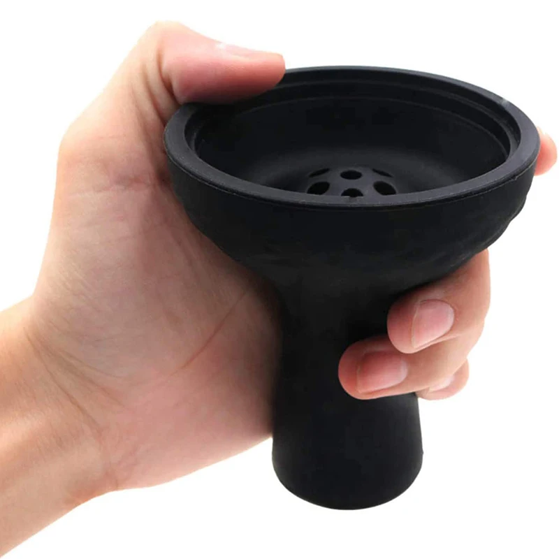 Silicone-Hookah-Bowl-Multi-Hole-Silicon-Shisha-Holder-GEL-Head-Smoking ...