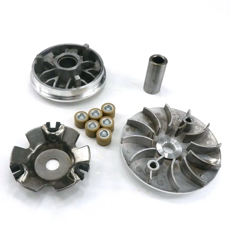 Motorcycle Variator Set With Roller Fan Clutch For Gy6 125 150cc ...