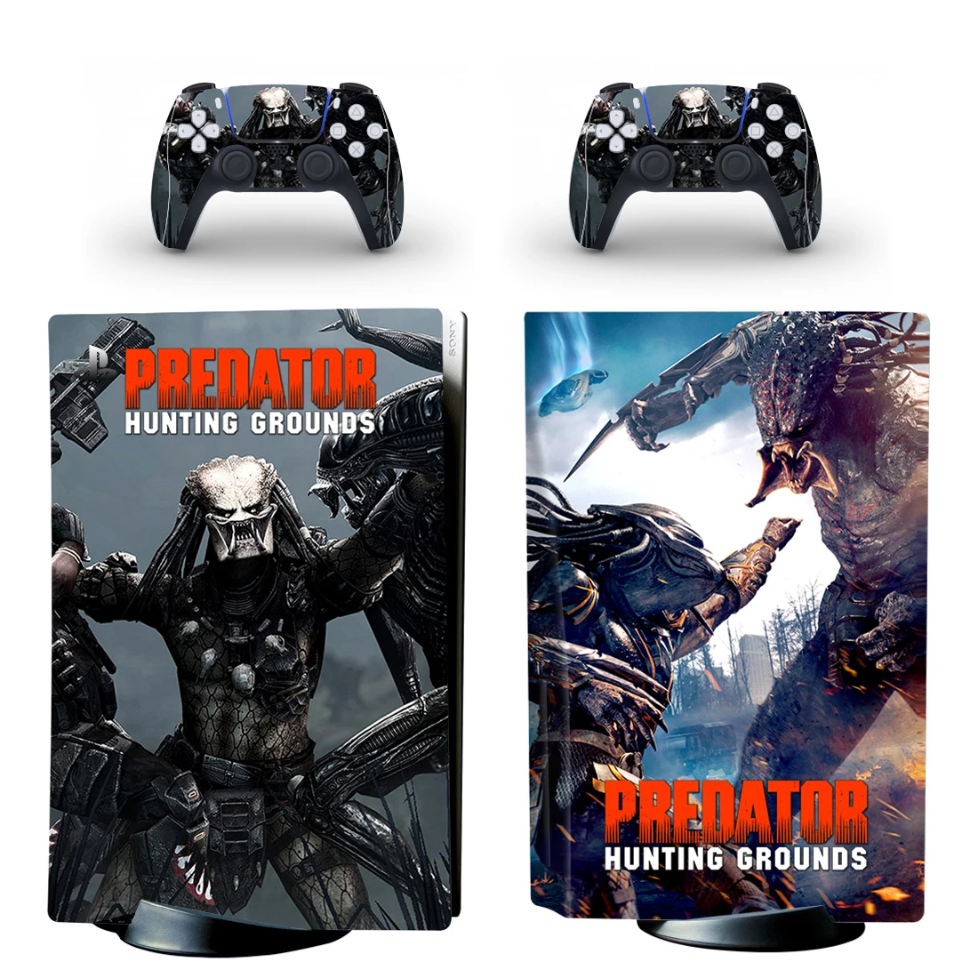 Predator PS5 Standard Disc Edition Skin Sticker Decal Cover for Console ...