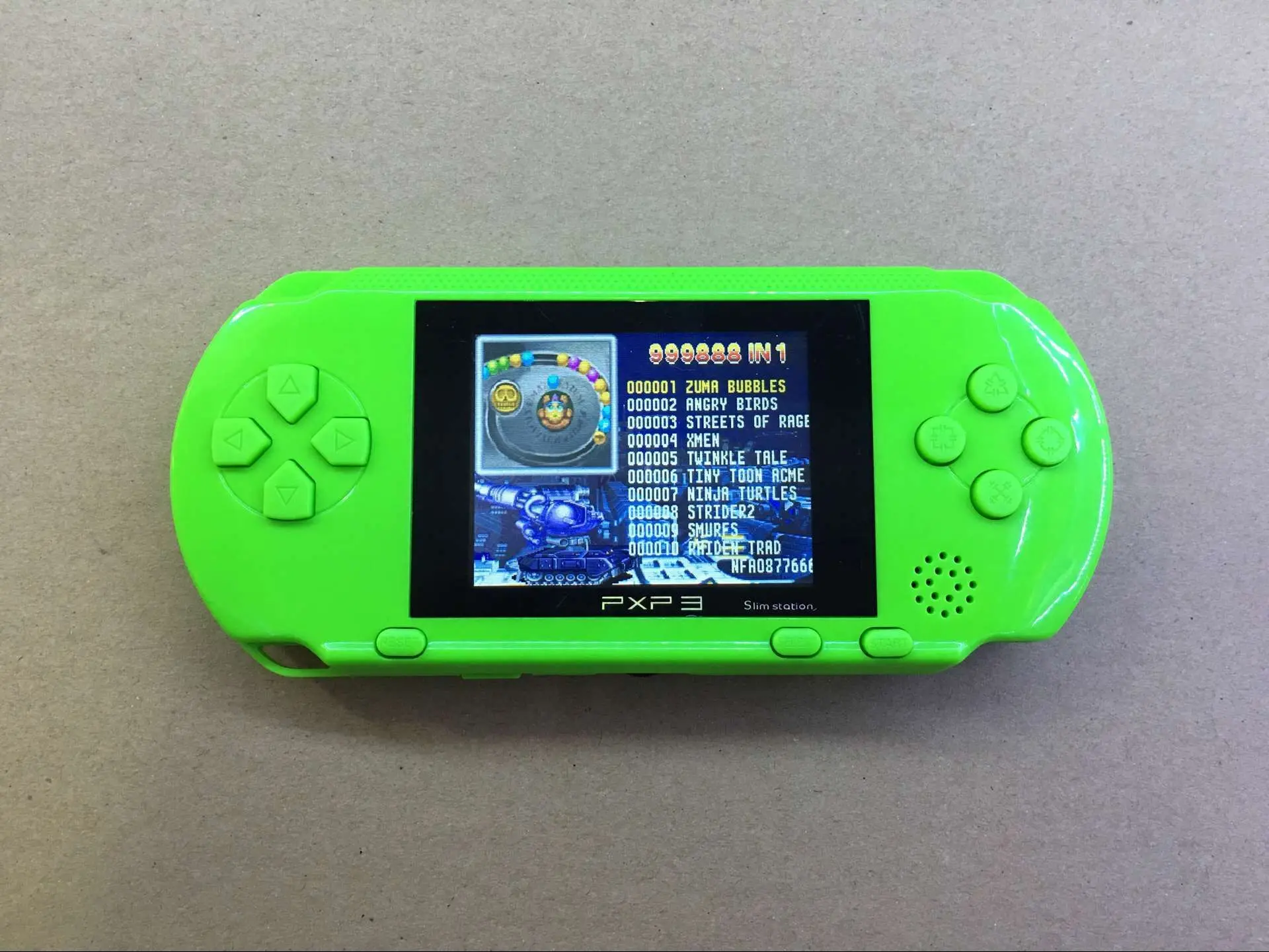 Rouge-Console De Jeux Vidéo Portable Pxp3, 3 Pouces, 16 Bits, 150 Jeux ...