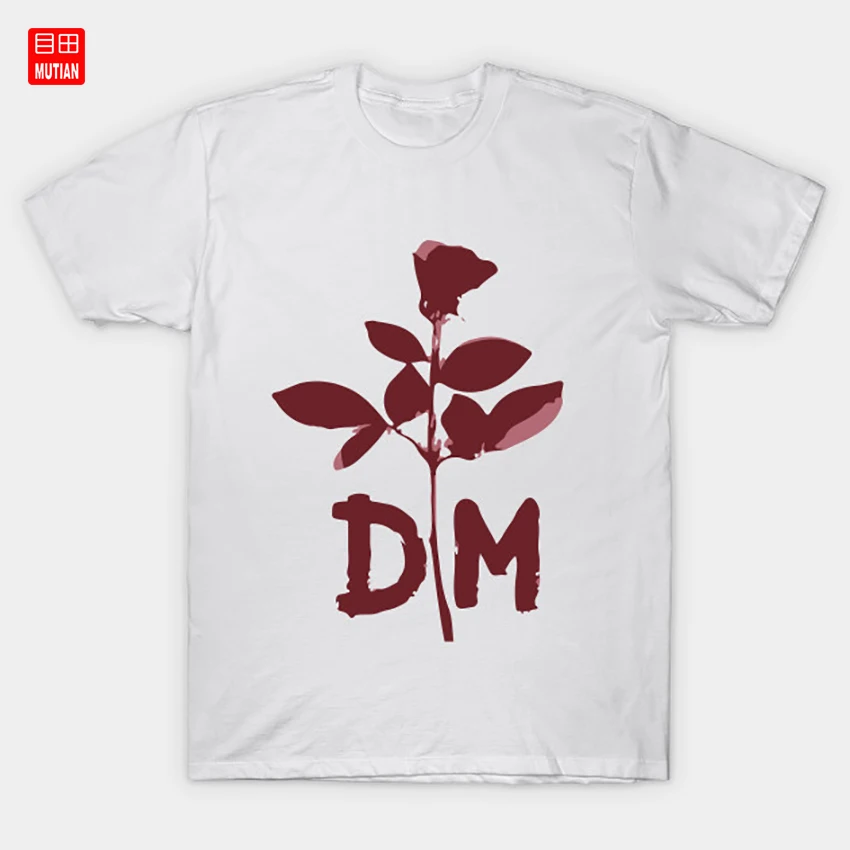Devotee Rose DM T Shirt Dm Enjoy The Silence Music|T-Shirts| - AliExpress