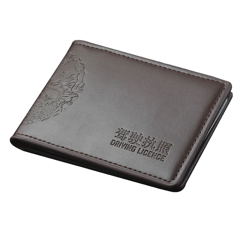 Driver License Holder Pu Leather on Cover for Car Driving Documents ...