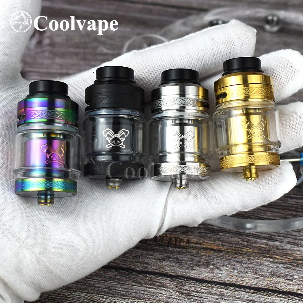 Coolvape-Dead-Rabbit-V2-RTA-2ml-5ml-Base-tank-Deck-Electronic-cigarette ...