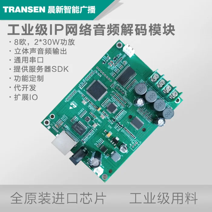 IP-Network-Audio-Decoder-Module-Board-2-30W-Power-Amplifier-Network ...
