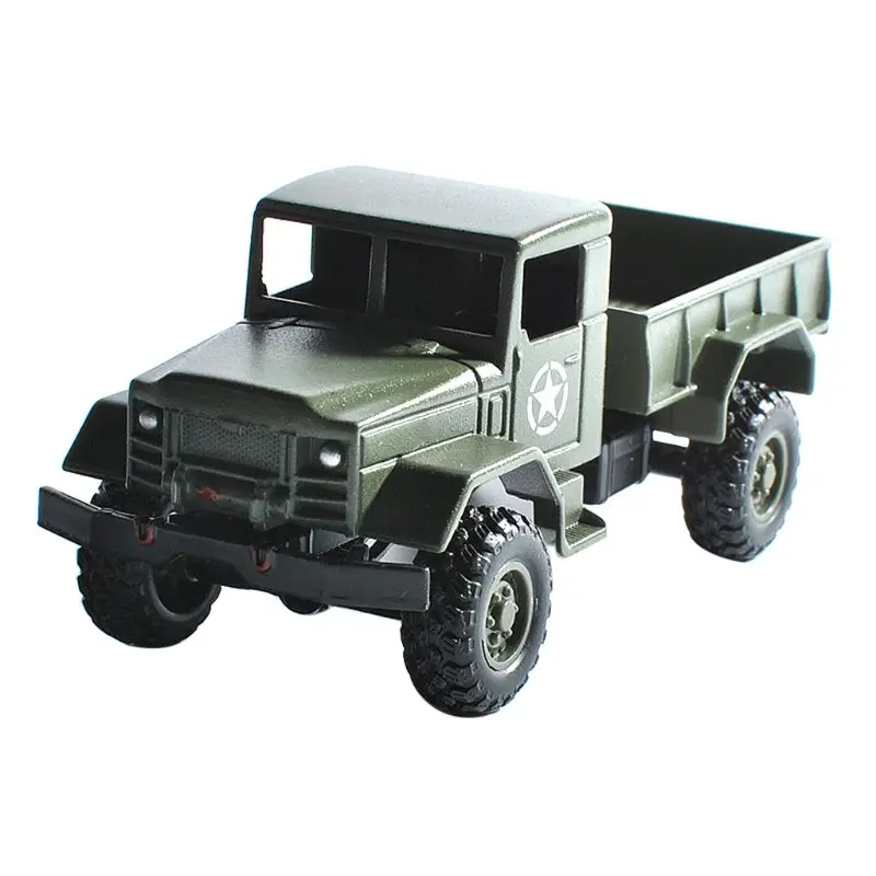 WPL MB14 1:64 RC Car Inertia Model 6 Wheel Metal Truck Simulation ...