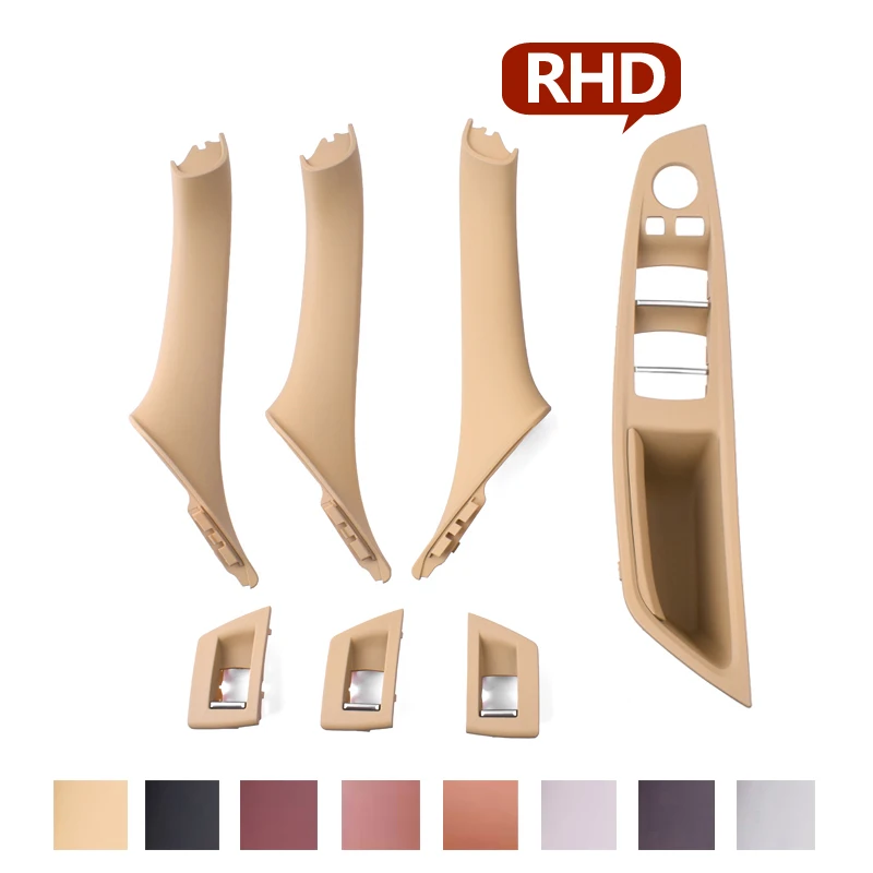 Rhd Right Hand Driver Interior Door Armrest Pull Handle Set Bmw 5 ...