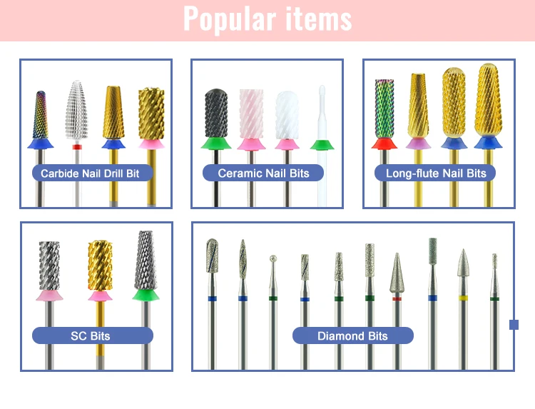 Ball Shape Bits - Pedicure Remove Foot Calluses - Carbide Bits - Wilson ...