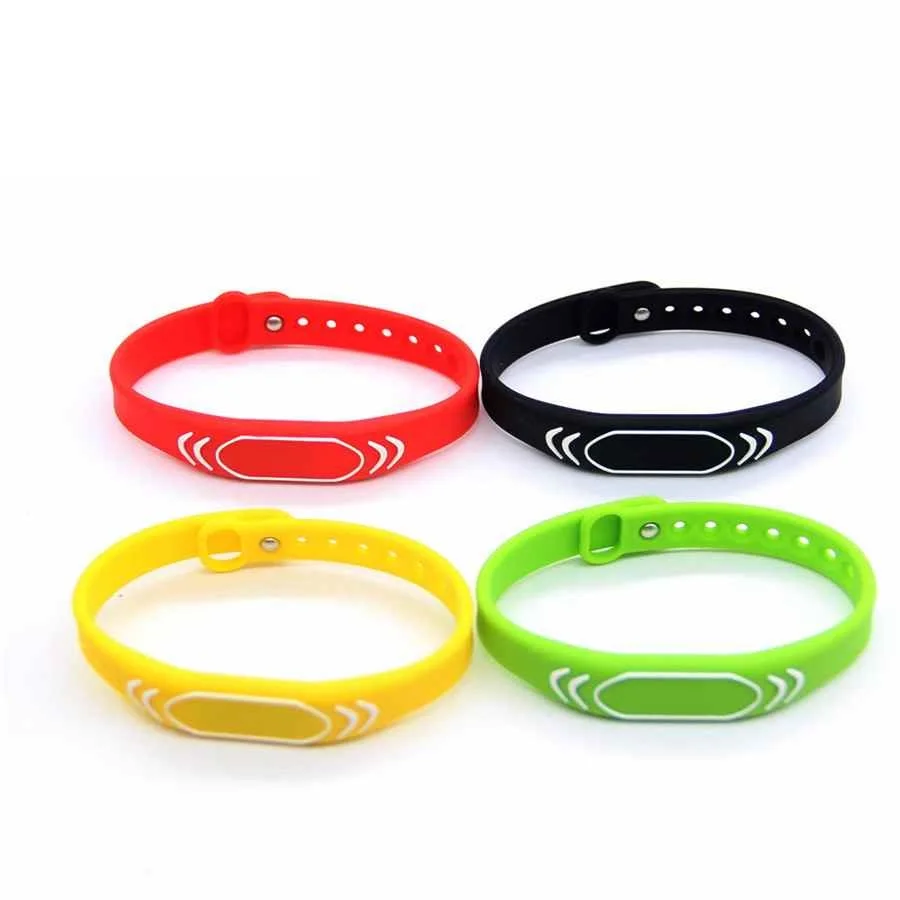 13-56MHz-IC-S50-RFID-Adjustable-Read-Only-Wristband-Bracelet-Keyfob ...