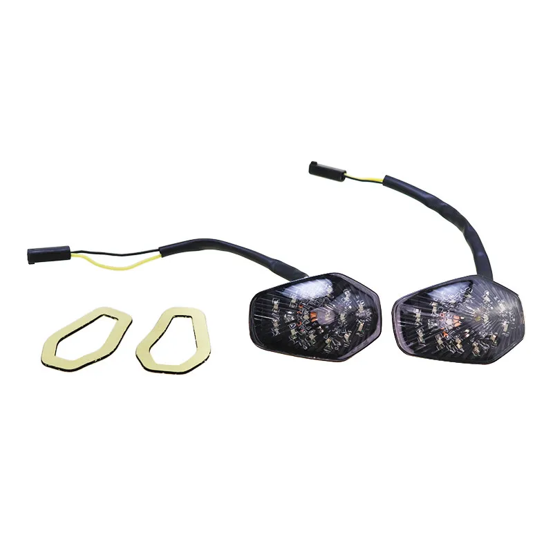 Motorcycle LED Turn Signal Light Indicator Lamp Flush Mount For Suzuki ...
