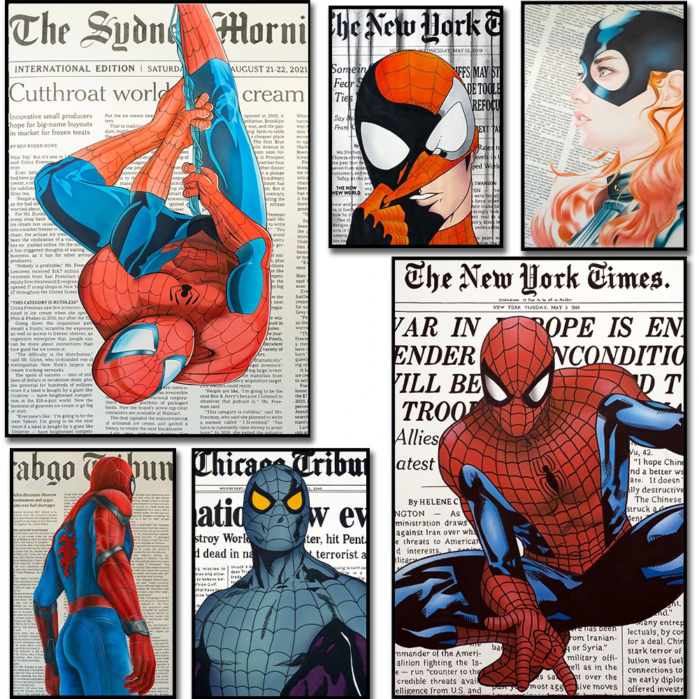 Awesome Comic Photo Wall Art Ideas