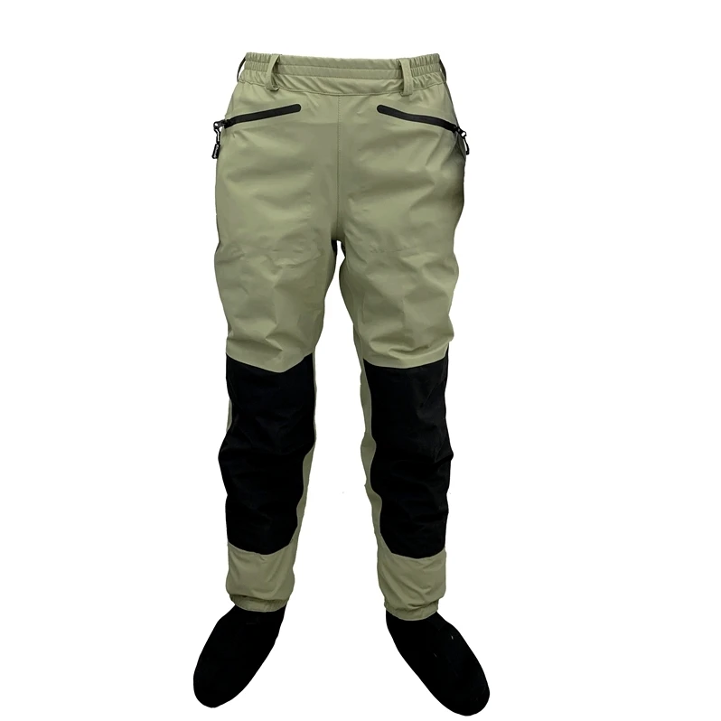 3 Layer Breathable Waterproof Fly Fishing Waist Waders Stockingfoot ...