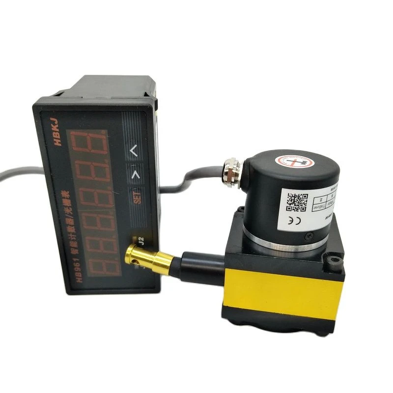 Calt Linear Displacement Sensor 500mm Stroke Range Steel Wire Encoder ...