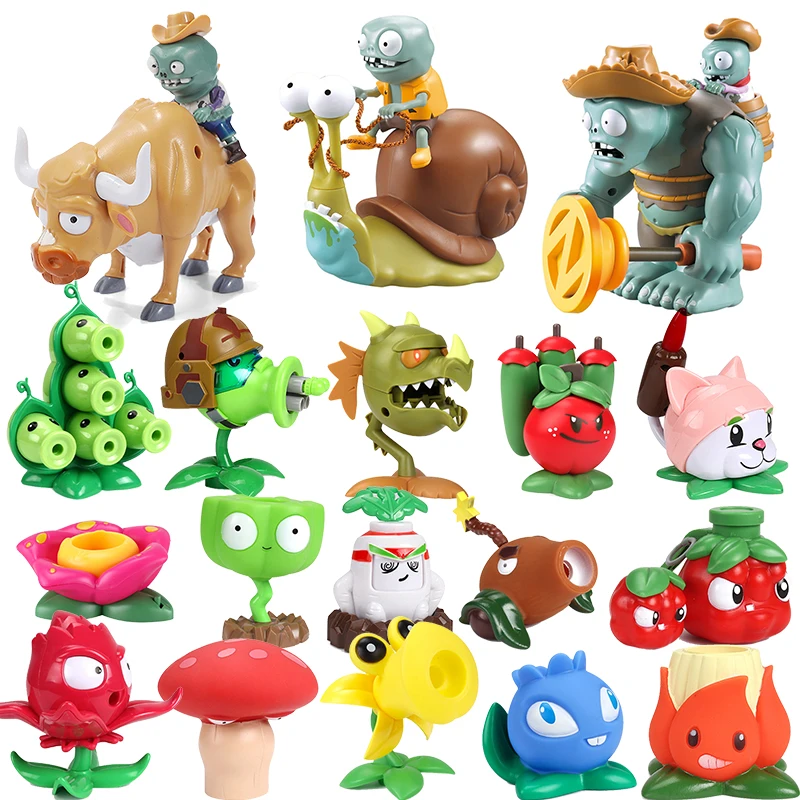 Plants Vs Zombies 2 Pvz Action Figure Gargantuar Gatling Pea Ejection ...