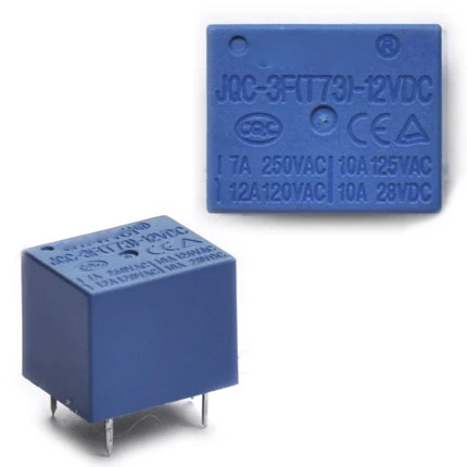JQC 3F (T73) 12VDC JQC 3F PIN5, 로트당 2 개, 신제품|릴레이| - AliExpress