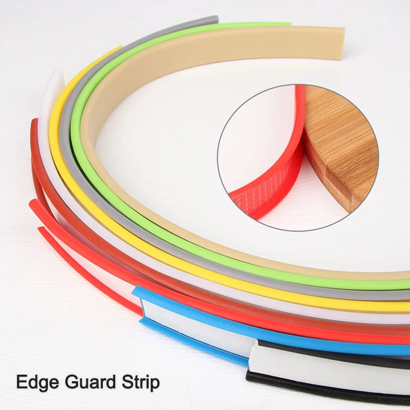 5m Self Adhesive Pvc Edge Banding Strip Sealing Tape 12/15/18mm U ...
