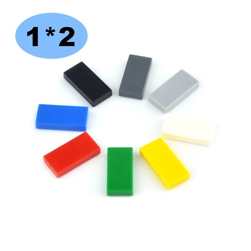200pcs-DIY-Building-Blocks-Figure-Bricks-Smooth-1x2-ColorfulEducational ...