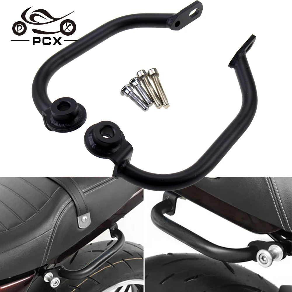Motorcycle-Accessories-rear-armrest-Passenger-Rear-Seat-Handle-Grab-Bar ...
