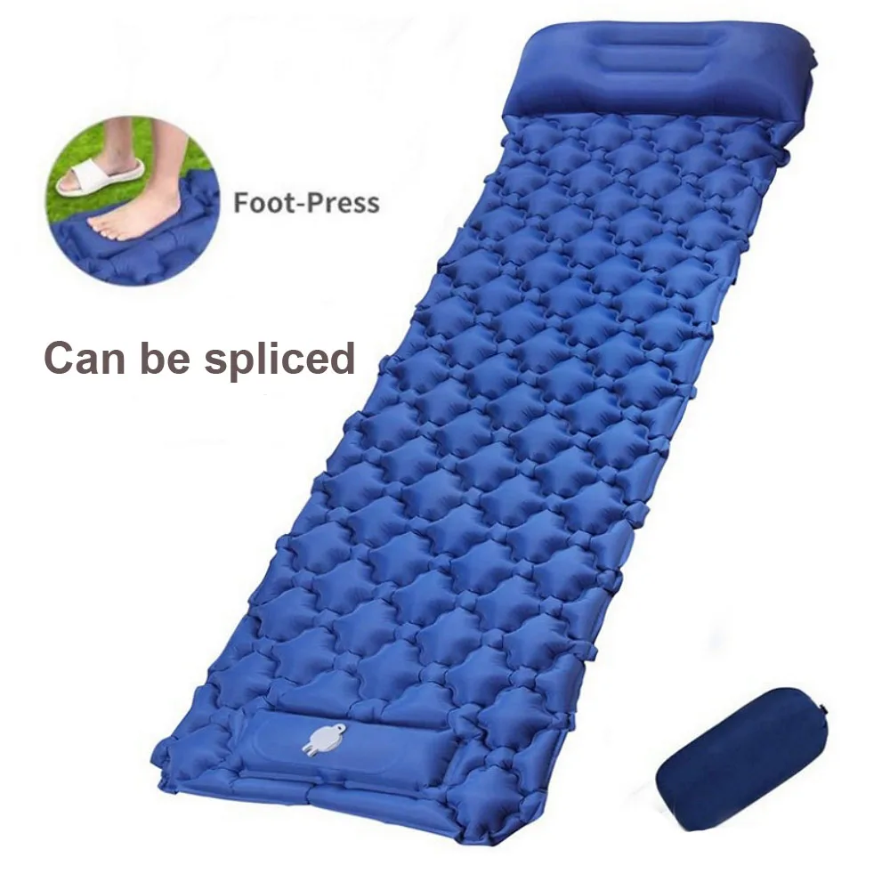 Self-inflated-Camp-Mat-Ultralight-Inflatable-Mattress-Hiking-Mat-Self ...